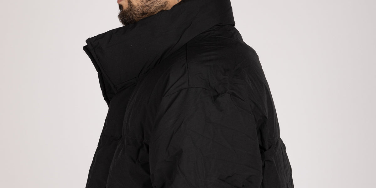 Heavyweight Puffer Jacket Black – Milano Couture